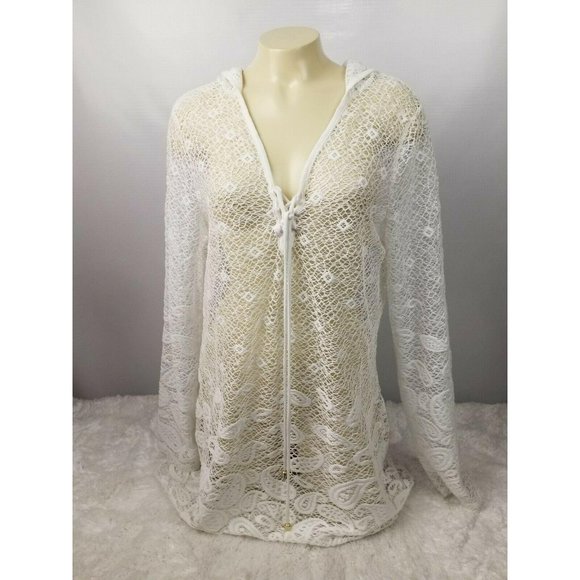 Dotti | Swim | Dotti White Lace Swimsuit Cover Up Nwt Women M | Poshmark